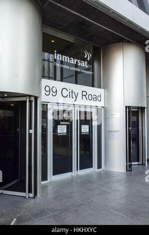 Inmarsat building London 99 City Road London England, Inmarsat are a ...