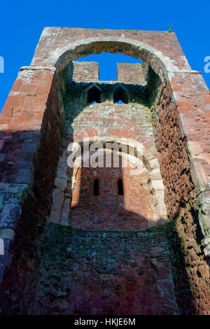 EXETER / ROUGEMOUNT CASTLE GATE HOUSE WALL Stock Photo - Alamy