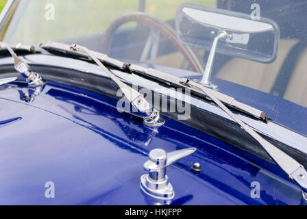 Chrome windshield wipers Stock Photo - Alamy