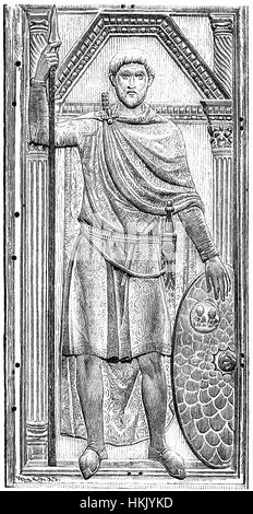 FLAVIUS AETIUS Roman commander in the West, notable for his defeat of ...