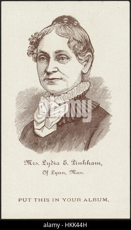 Mrs. Lydia E. Pinkham of Lynn, Mass. Put this in your album. , Women ...