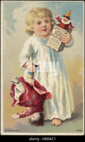 James Pyle's Pearline washing compound Stock Photo - Alamy