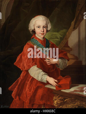 This portrait depicts Infante Luis of Spain, Count of Chinchón (1727 ...
