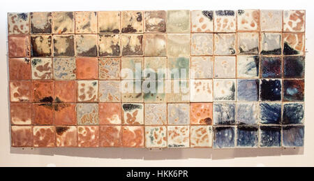 Bigot - Glazed tiles, floor of the Bigot-pavilion Stock Photo - Alamy