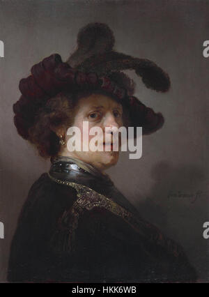 Rembrandt’s painting, known for its masterful use of light and shadow ...