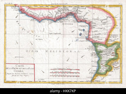 This 1780 map by Raynal and Bonne details the geographical regions of ...