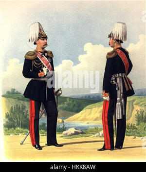 This artwork depicts the evolution of uniforms and armament of the ...