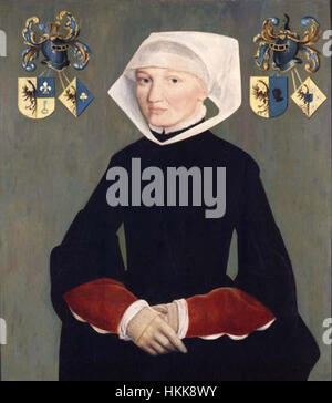 This portrait by Adriaen van Cronenburg, depicting a Dutch lady, is an ...
