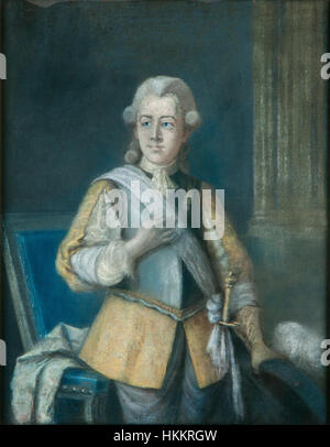 This 1772 painting of Gustaf III of Sweden, depicts the Swedish king ...