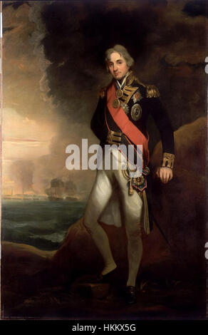 Portrait of 1st Viscount Horatio Nelson, 1785-1805 Stock Photo - Alamy