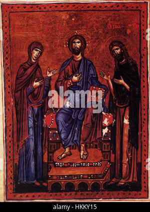 The Melisende Psalter, a medieval illuminated manuscript, features ...