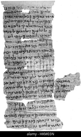 2nd century Hebrew decalogue Stock Photo - Alamy