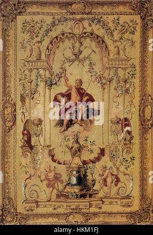 A classical painting depicting the gods Jupiter and Olympia from Roman ...
