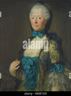 This painting, attributed to Graff, depicts the portrait of Gertrud ...