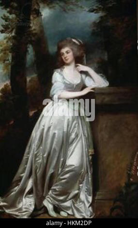 This portrait by George Romney, painted in 1817, depicts Mrs. James ...