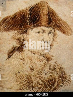 The 'Autorretrato' by Francisco Goya, painted in 1815, is a self ...