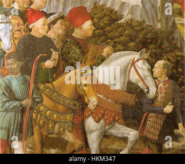 Cappella dei Magi by Benozzo Gozzoli ''Journey of the Magi'', Palazzo ...