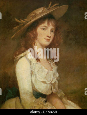 This portrait by George Romney, created in 1964, captures a key figure ...