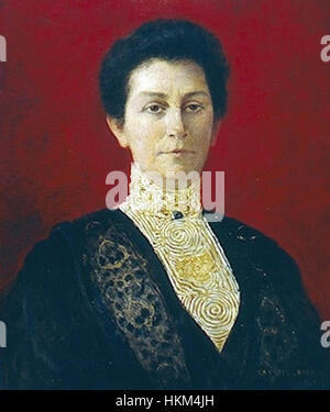 Marie Gabriel Biessy’s portrait of Eleonora Cintra, painted in the 19th ...