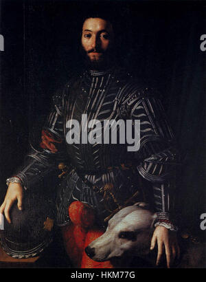 This portrait by Angelo Bronzino features Guidobaldo della Rovere, the ...