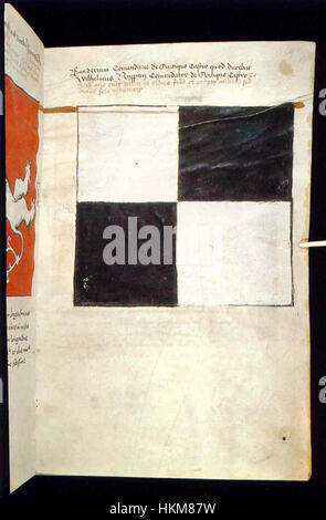 *Banderia Prutenorum* is a medieval manuscript depicting Polish flags ...