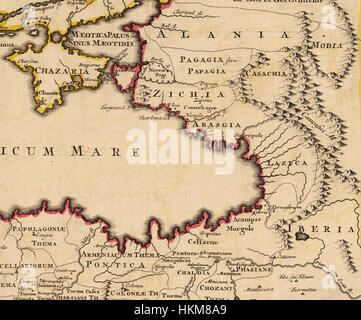 A 1742 map titled 'Imperii Orientalis et Circumjacentium Regionum', by ...