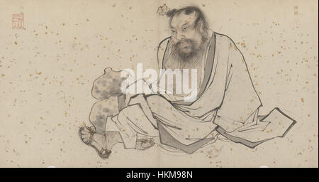 This Daoist painting album features 18 individual artworks showcasing ...