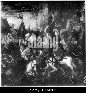 This artwork depicts the biblical story of the Conversion of Saint Paul ...