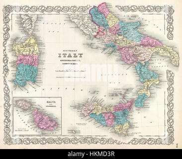 This 1855 map by Colton provides a detailed representation of Northern ...