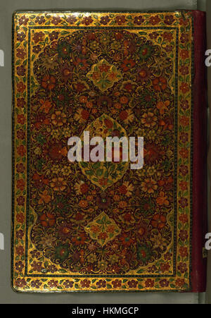 A binding from the manuscript 'Yusuf and Zulaykha,' an anonymous ...