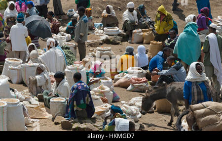 Village of Debark, Ethiopia, Africa Stock Photo - Alamy