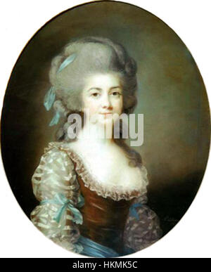 This portrait by Elisabeth Vigée-Lebrun depicts Hyacinthe Gabrielle ...