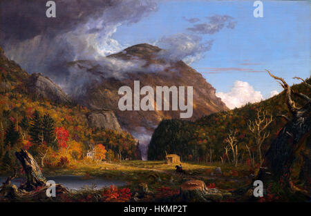 The Notch of the White Mountains, Crawford Notch, Thomas Cole, 1839 ...