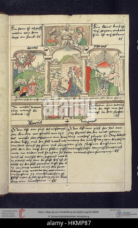 The Biblia Pauperum (Bible of the Poor) is a medieval manuscript ...