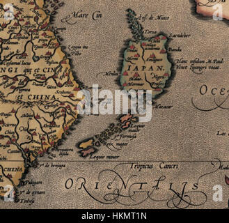 Ortelius world map 1570 by Abraham Ortelius Stock Photo - Alamy