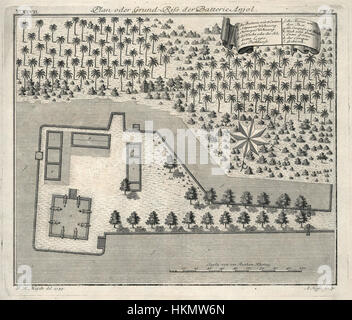 This map shows the strategic layout and artillery barrage during the ...