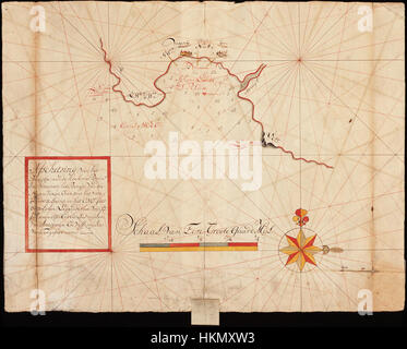 Nautical map of Indian Ocean Stock Photo - Alamy