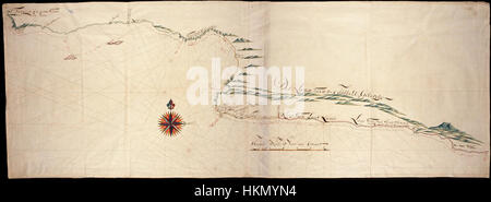 This map depicts the southern coast of Java, showcasing the region's ...