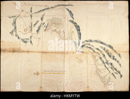 Map of Halmaheira Stock Photo - Alamy
