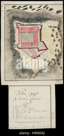This floor plan illustrates the layout of Fort Goede Hoop at Berku, a ...