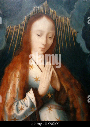 The 'Immaculate Conception' detail by Isenbrant showcases the delicate ...