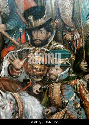 A detailed depiction from the Battle of Orsha, illustrating key moments ...