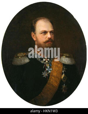 This painting depicts Tsar Alexander I of Russia with his wife, Empress ...