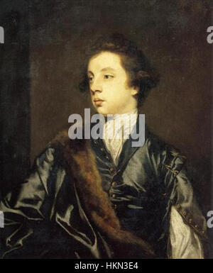 The portrait of the 5th Earl of Carlisle captures the aristocratic ...
