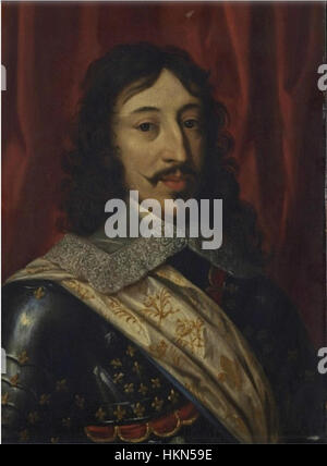 The portrait of Louis XIII by van Egmont captures the French king in ...