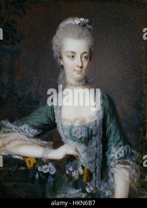 Portrait of Archduchess Maria Anna of Austria (1610-1665), wife of ...