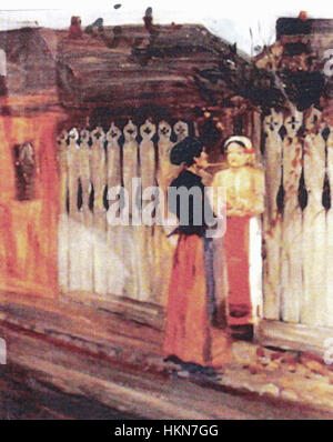 This historical artwork by Apcar Baltazar depicts a scene from the time ...