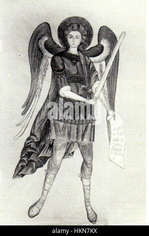 This religious painting by Apcar Baltazar depicts Jesus in glory ...