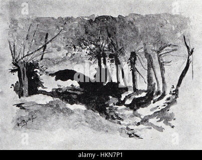 'Peisaj (3)' by Apcar Baltazar, a landscape painting by the Romanian ...