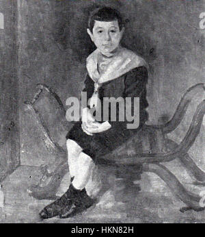 This portrait, 'Portretul lui Nanu Muscel,' painted by Apcar Baltazar ...